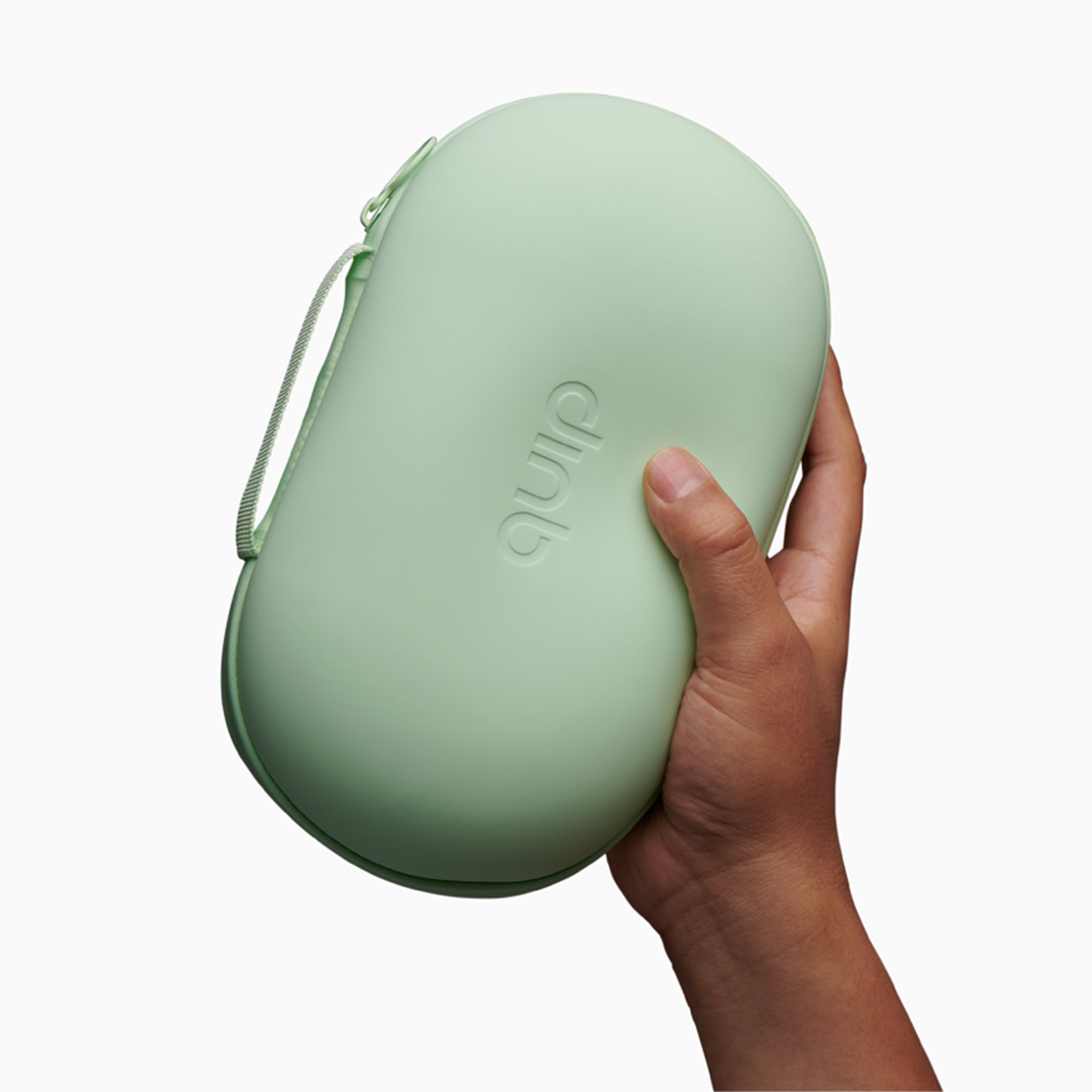 Gray Refresh Bag for Travel Oral Care Storage